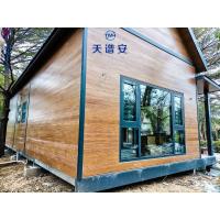 China Light Steel Keel Composite Wall Villa Prefabricated House 75mm EPS Panel for sale
