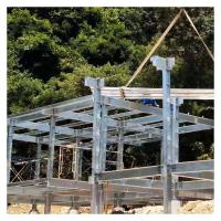 China Multi-Story Office Building Steel Structure Prefabricated House 30m Span for sale