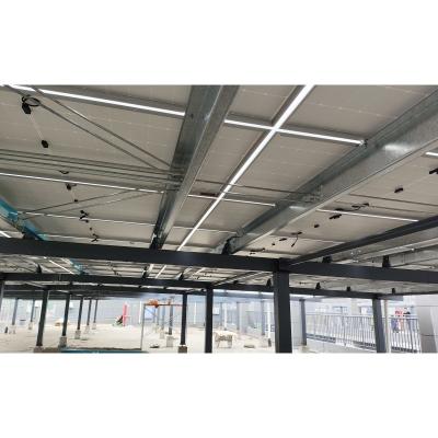 China Hot Dip Galvanized Z-Beam Steel Structure Frame Industrial Shed Design 20m Span for sale