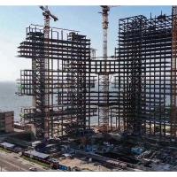 China Light Steel Structure Building 30m Span Hurricane Resistant Pre Engineered Steel Building for sale