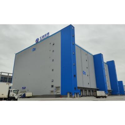 China Anti Corrosion Prefabricated Steel Structure for Insulated Cold Chain Plant 50 Year Life for sale