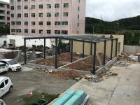 China Stable H-Beam Prefabricated Construction Warehouse For Material Storage for sale