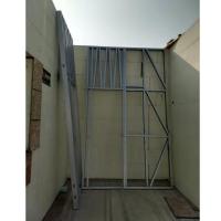 China Light Steel Frame Prefab Villa 75mm EPS Sandwich Panel Anti Earthquake Structure for sale
