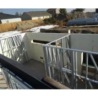 China Light Steel Frame Prefab Villa 75mm EPS Sandwich Panel Anti Earthquake Structure for sale