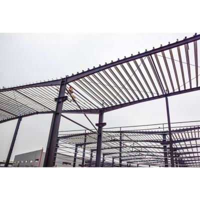 China Prefabricated Steel Structure Building for Warehouse Workshop Q235B Steel Column 200mm for sale