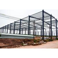 China Prefabricated Steel Structure Building for Warehouse Workshop Q235B Steel Column 200mm for sale