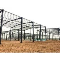 China Prefabricated Steel Structure Building for Warehouse Workshop Q235B Steel Column 200mm for sale