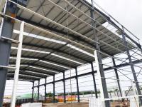 China Stable H Steel Structure Industrial Metal Frame Workshop Construction Fast For Subway Workshop for sale