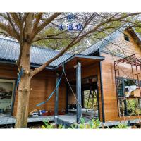 China Insulated Prefabricated Villa Galvanized Steel Frame Light Steel Villa 100x3.0mm Column for sale