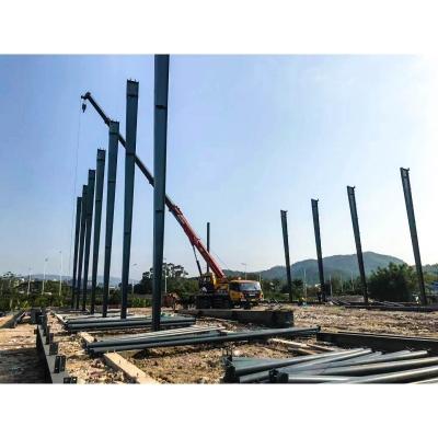 China Galvanized Steel Structure Building for Warehouse Factory Workshop 10.9 Grade Bolts for sale