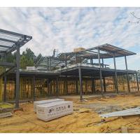 China Custom Steel Structure Villa Modular Prefabricated House 75mm EPS Panel for sale