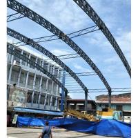 China Light Steel Frame Basketball Court Building Steel Structure 30m Span Sports Infrastructure for sale