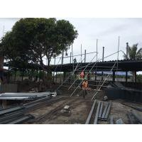 China Prefabricated Steel Structure Hotel Q235B Q355B Custom Size for Philippines Construction for sale