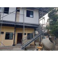 China Prefabricated Steel Structure Villa Q235B Q355B Custom Size Modern Rustic Design for sale