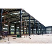 China Q345 Galvanized Steel Structure Prefabricated Building for Factory Warehouse Workshop for sale