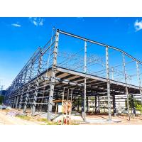 China Q355 Galvanized Steel Structure Building for Logistics Center 30m Span for sale