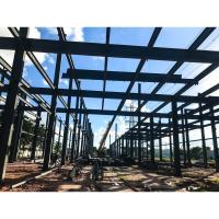 China Q355 Galvanized Steel Structure Building for Logistics Center 30m Span for sale