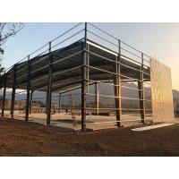 China Custom Steel Aircraft Hangar Building 50mm PU Sandwich Panel Weatherproof for sale
