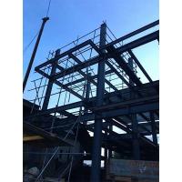 China Earthquake Resistant Two Story Steel Structure Office Building 200 to 500mm Column for sale