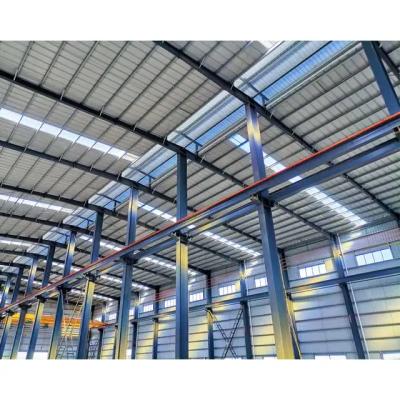 China Customizable Sliding Window Steel Garage Buildings for sale