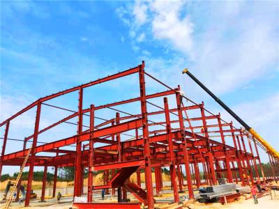 China Portal Frame Warehouse Prefabricated Steel Building Structures for Agriculture 20m Span for sale