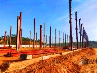 China Portal Frame Warehouse Prefabricated Steel Building Structures for Agriculture 20m Span for sale