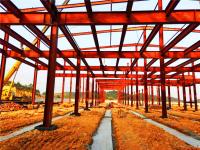 China Portal Frame Warehouse Prefabricated Steel Building Structures for Agriculture 20m Span for sale