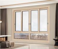 China 80mm Thermal Break Aluminum Alloy Sliding Window 1.4mm Wall Thickness Insulated Glass for Balcony Kitchen for sale