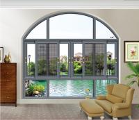 China Aluminum Alloy Thermal Insulation Sliding Window with Screen 2.0mm Profile 5mm+12A+5mm Glass for sale