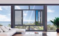 China Aluminum Alloy Casement Window with Integrated Screen Mosquito Prevention 1.4mm 2.0mm for sale