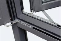 China Aluminum Alloy Casement Window with Integrated Screen Mosquito Prevention 1.4mm 2.0mm for sale