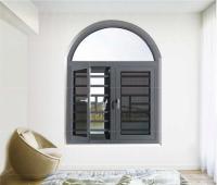 China Aluminum Alloy Casement Window 5mm+20A+5mm Double Tempered Glass Heat Insulation Soundproof for sale