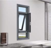 China Aluminum Alloy Casement Window 5mm+20A+5mm Double Tempered Glass Heat Insulation Soundproof for sale