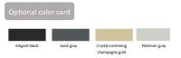 China Aluminum Alloy Folding Window 2.0mm Profile Insulated Glass for Study Kitchen Office for sale