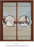 China Aluminum Alloy Sliding Doors 1.4mm Thermal Insulation Soundproof for Balcony Restaurant Study for sale
