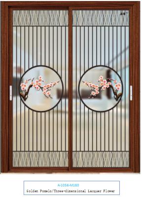 China Aluminum Alloy Sliding Doors 1.4mm Thermal Insulation Soundproof for Balcony Restaurant Study for sale