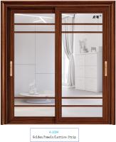 China Aluminum Alloy 6063-T5 Heavy Duty Sliding Doors 2.5mm Profile 105-195mm Frame for Balcony Living Room for sale