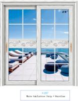 China Aluminum Alloy 6063-T5 Heavy Duty Sliding Doors 2.5mm Profile 105-195mm Frame for Balcony Living Room for sale