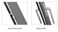 China Aluminum Alloy 6063-T5 Heavy Duty Sliding Doors 2.5mm Profile 105-195mm Frame for Balcony Living Room for sale