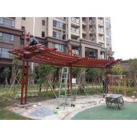 China Steel Structure Garden Shed Custom Grid Anti-Corrosion Outdoor Corridor Gallery 50 Year Service Life for sale