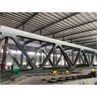 China Galvanized Steel Pedestrian Walkway Truss Bridge 1.1m Handrail HN200 Beam for Urban Construction for sale