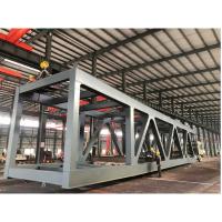 China Galvanized Steel Pedestrian Walkway Truss Bridge 1.1m Handrail HN200 Beam for Urban Construction for sale