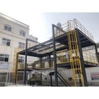China Steel Structure Mezzanine Floor Platform for Warehouse 55-65ft Span Custom Load for sale