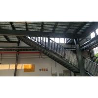 China Steel Structure Mezzanine Platform 500kg Load Capacity H400x250 Column Customizable for sale