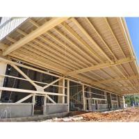 China Commercial Outdoor Terrace Awning Mall Hotel Entrance Steel Canopy Q345B 250mm Column for sale