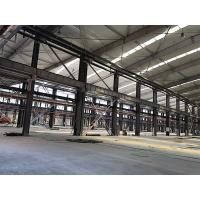 China Light Steel Structure Warehouse Building 50m Span Industrial Steel Frame Easy Maintenance for sale