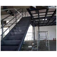 China Space-Efficient Prefabricated Galvanized Steel Stair For Project Build for sale