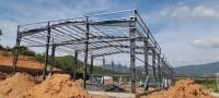 China Hot Dip Galvanized Prefabricated Steel Structure Warehouse Building for Workshop 20m Span for sale