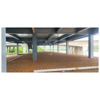 China Steel Structure Mezzanine Floor Platform for Warehouse Industrial Storage 55-65ft Span for sale