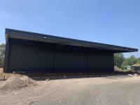 China Galvanized Steel Structure Garden Storage Tool House Warehouse 20x30ft Customizable for sale